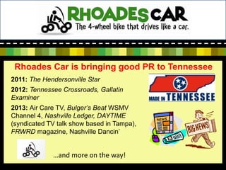 Rhoades Car | PDF