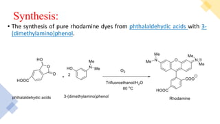 Rhodamine & Rhodanine explanation12.pptx