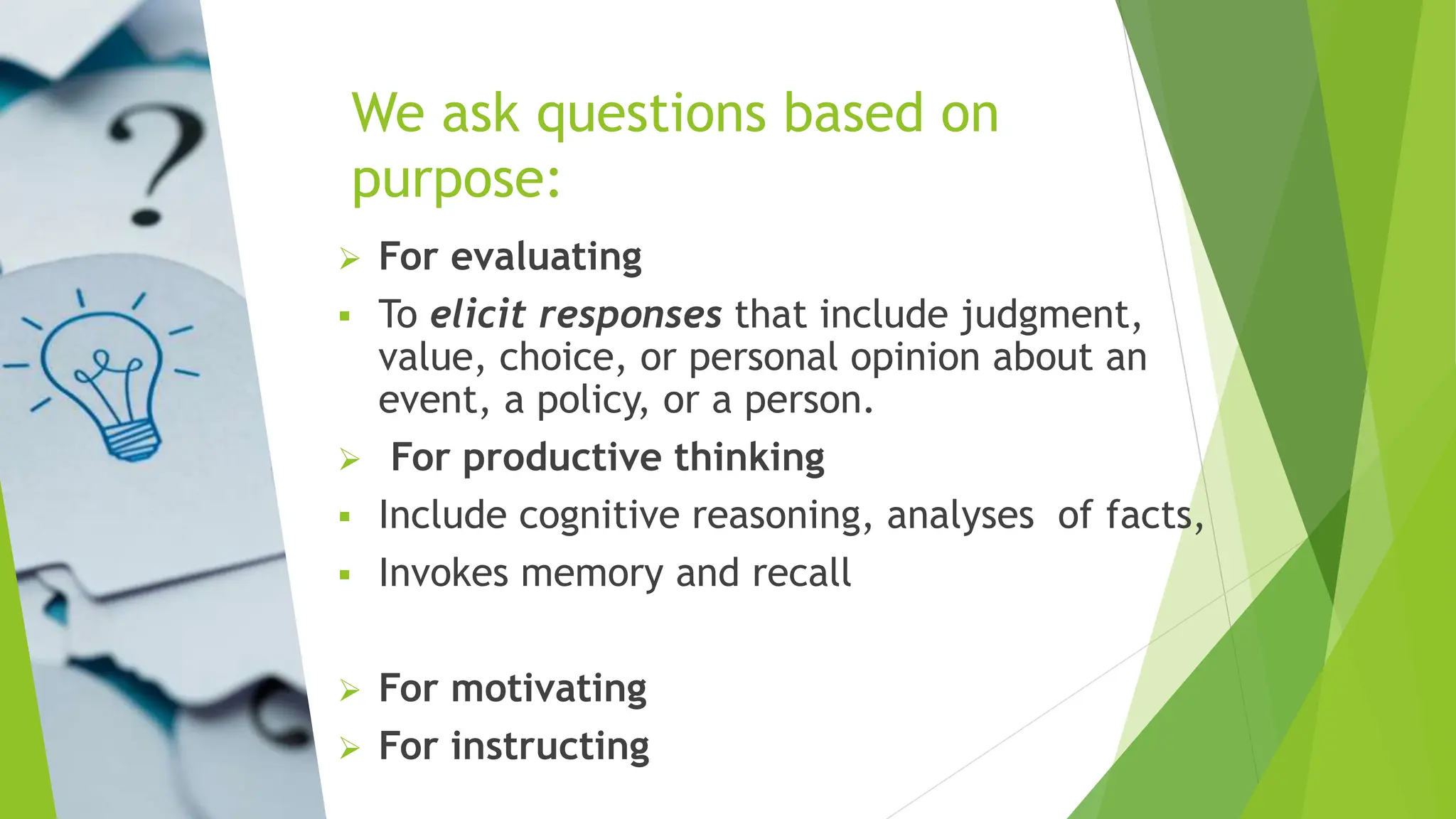 Questioning Skill for college education Student_.pptx | Free Download