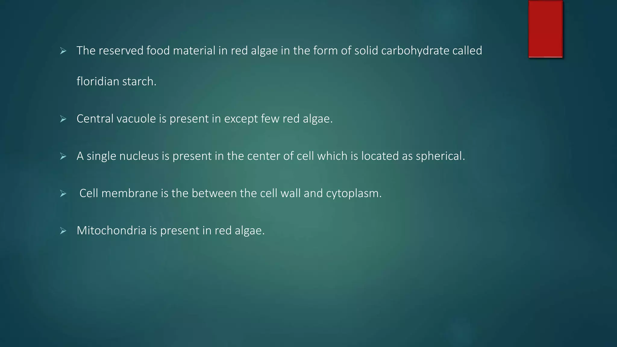 RHODOPHYTA . Occurrence And General Structure Of Rhodophyta | PPTX