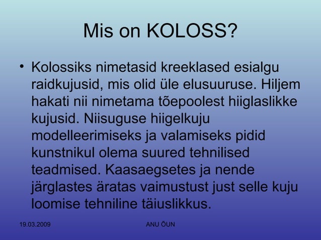 Rhodose Koloss | POT
