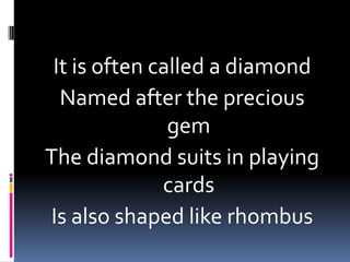 Rhombus | PPTX
