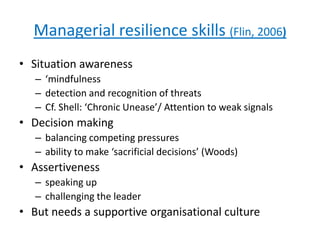 Rhona Flin: building a safety culture in the NHS | PPTX