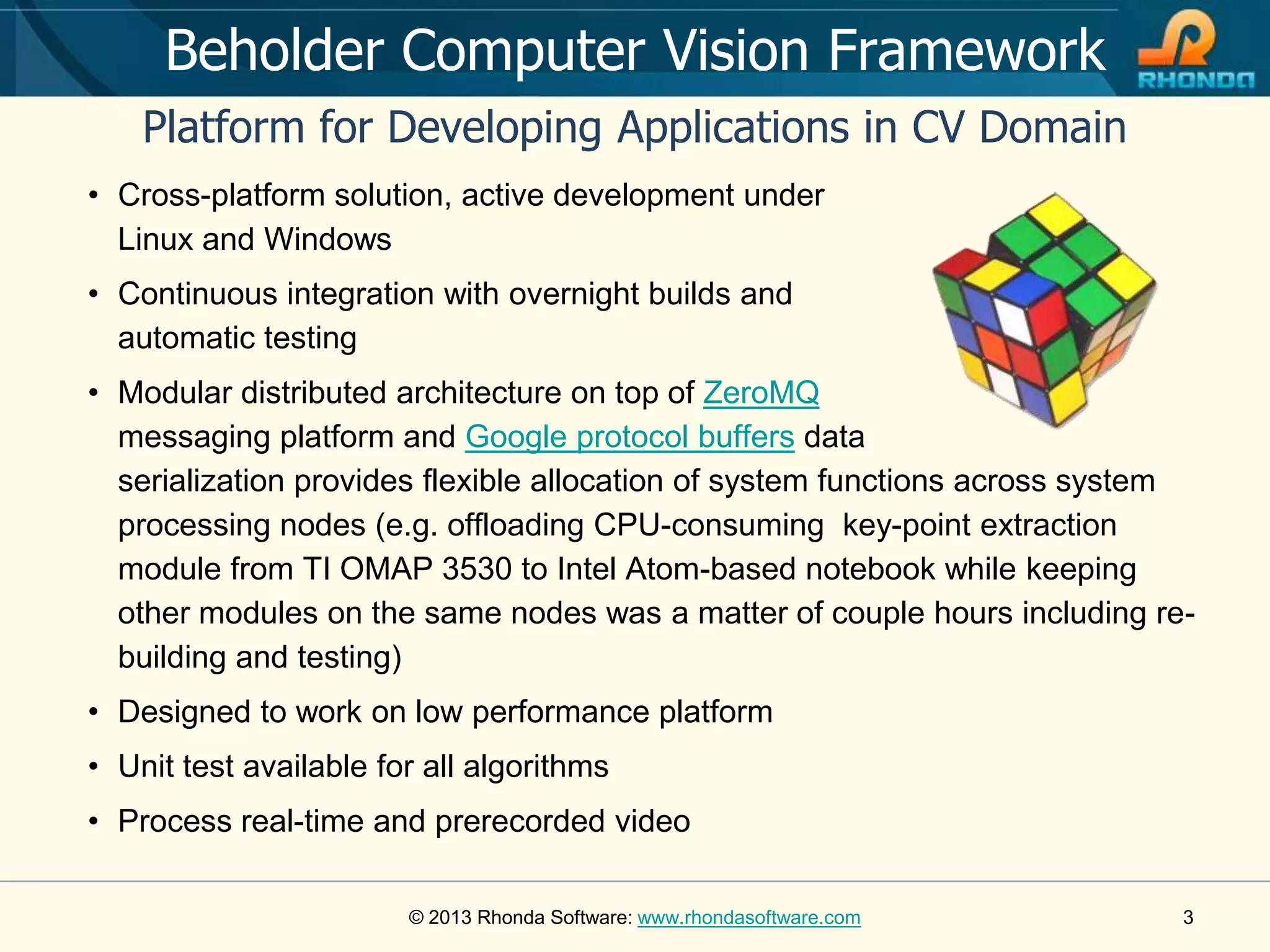 Computer Vision Technology and Expertise | PPTX | Computing ...