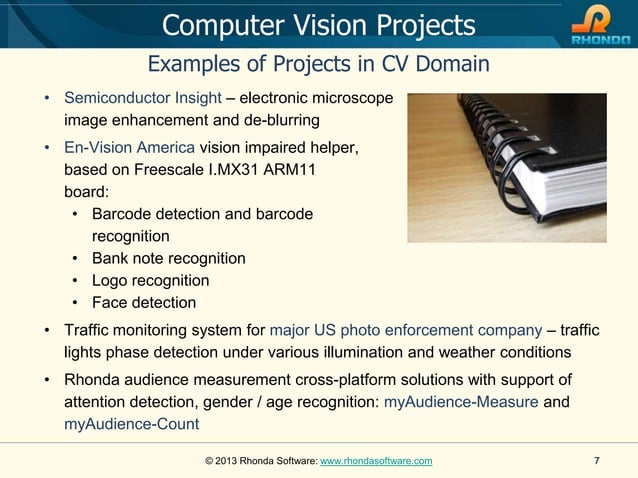 Computer Vision Technology and Expertise | PPTX | Computing | Technology & Computing