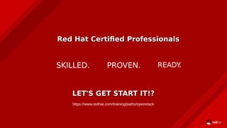 Red Hat Openstack Certification Program | PPT