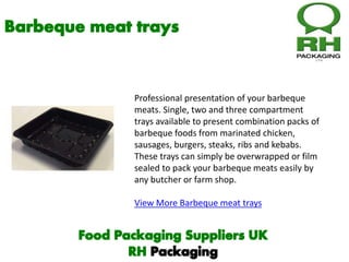 Food Packaging Suppliers UK | RH Packaging | PPT