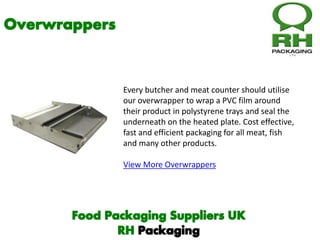 Food Packaging Suppliers UK | RH Packaging | PPT