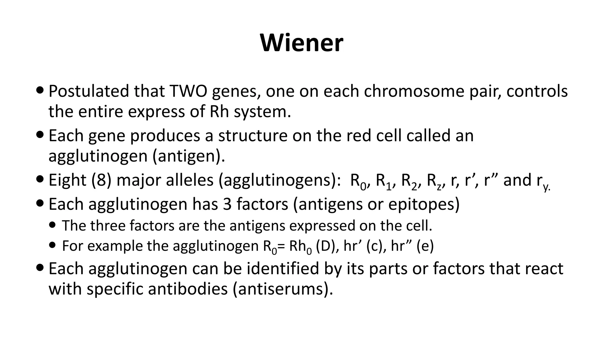 Rh Blood Group PowerPoint Presentation.. | PPTX
