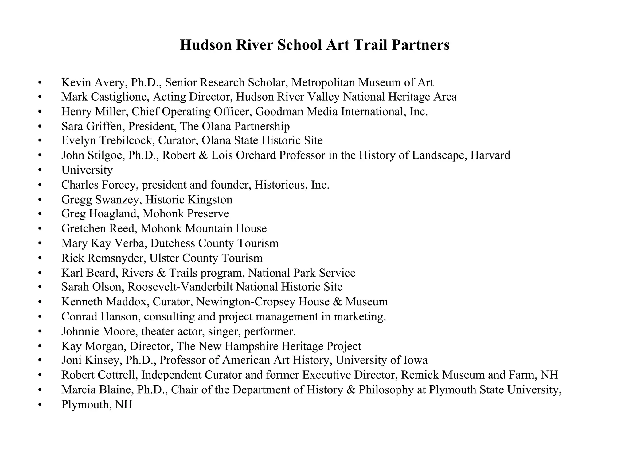 "Hudson River School Art Trail" by Elizabeth Jacks | PDF