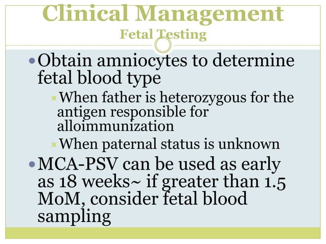 Rh Rhesus Isoimmunization | PPTX