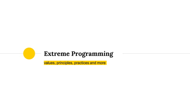 Extreme programming | PPT