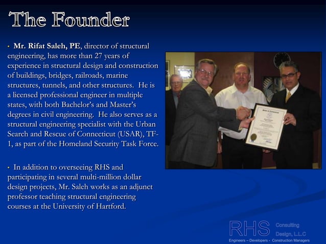 Rhs company profile power point | PPT