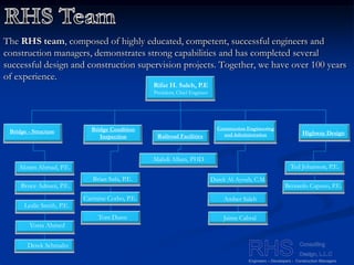 Rhs company profile power point | PPT