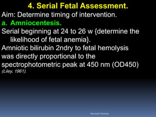 Management of Rh-Sensitized Pregnant Patient | PDF