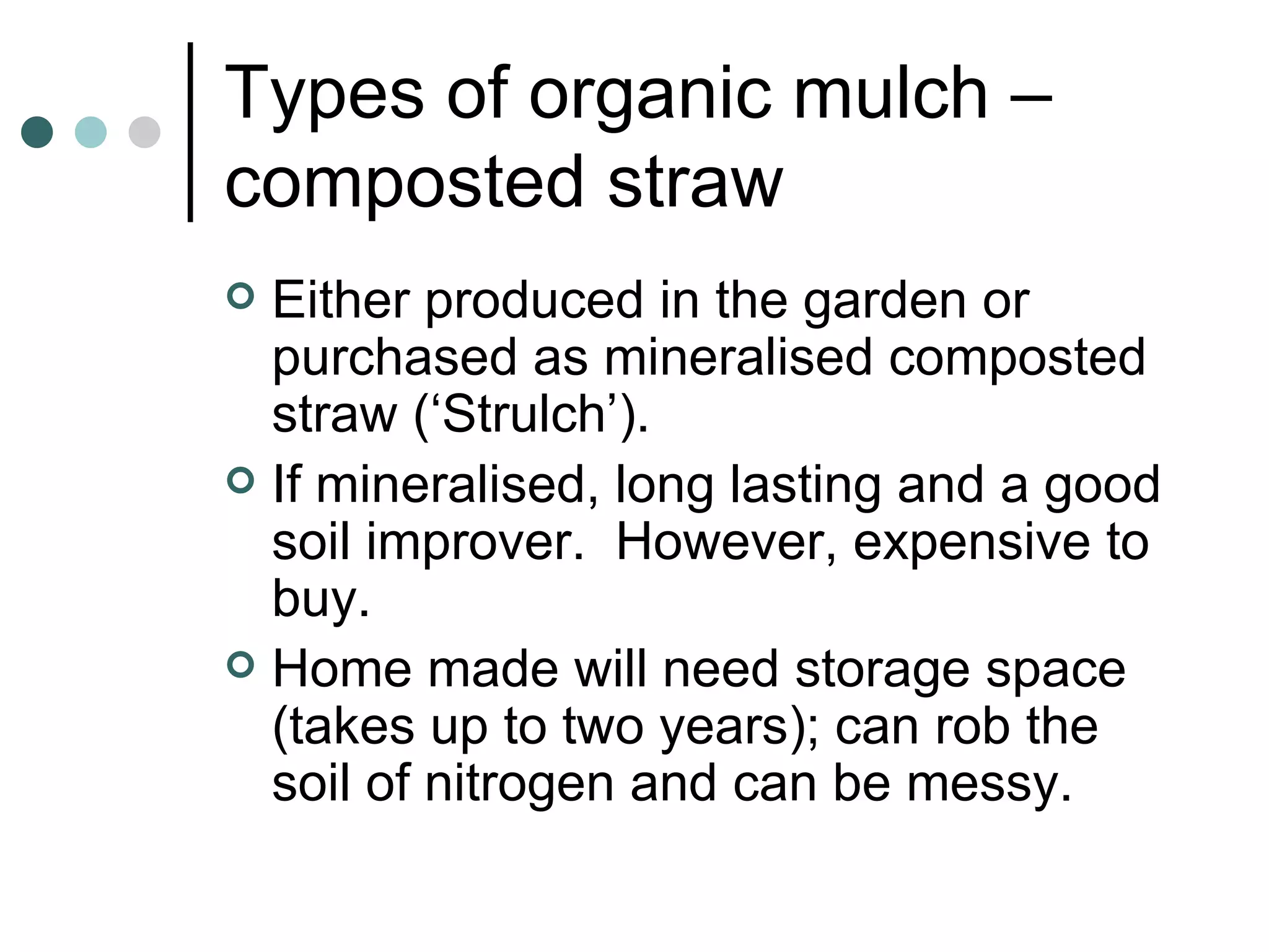 Rhs level 2 certificate year 2 week 5 presentation | PPT