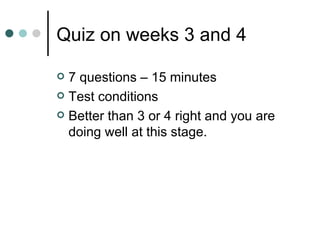 Rhs level 2 certificate year 2 week 5 presentation | PPT