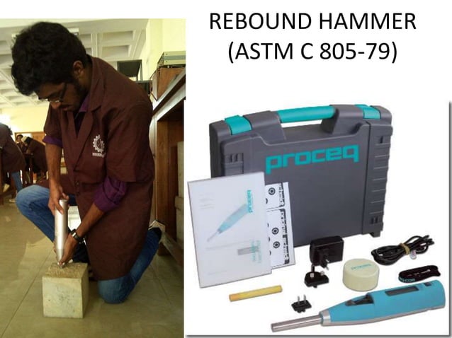 Rebound Hammer Test-priciple,procedure,cons&pros..... | PPTX