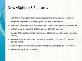 RHT Upgrading to vSphere 5 | PPT