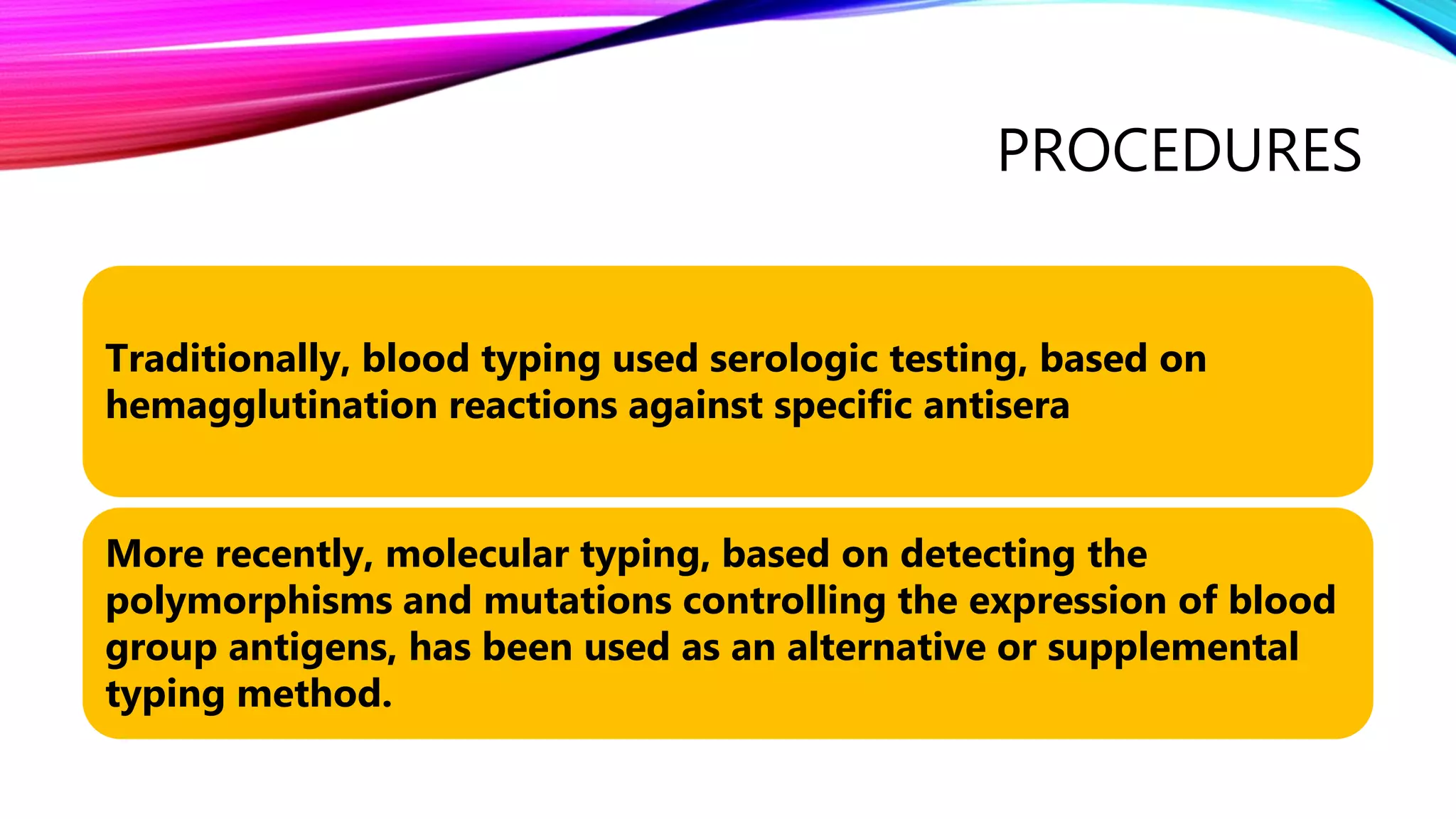 Rh factor and typing | PPTX
