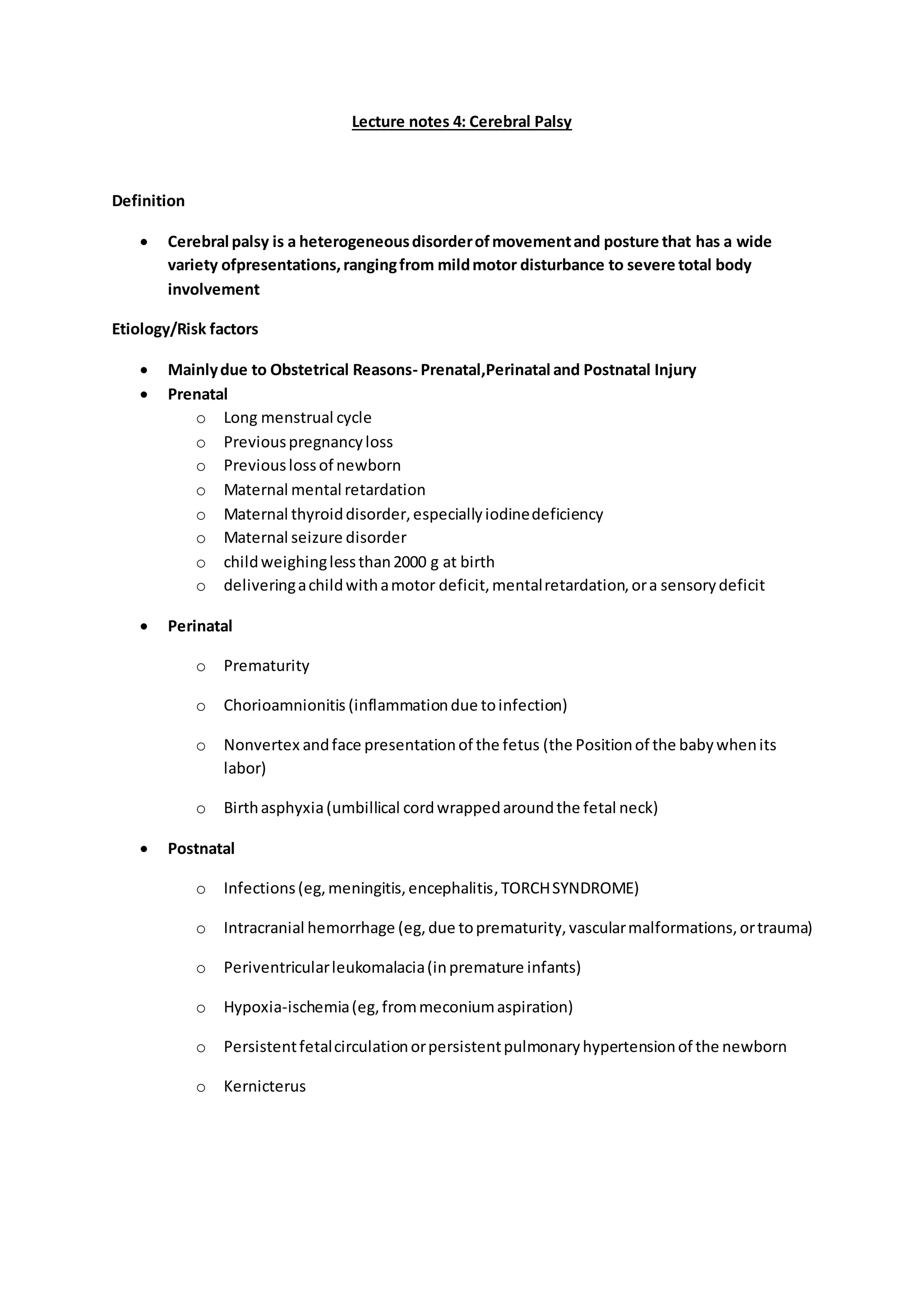 4.1 cerebral palsy | DOCX