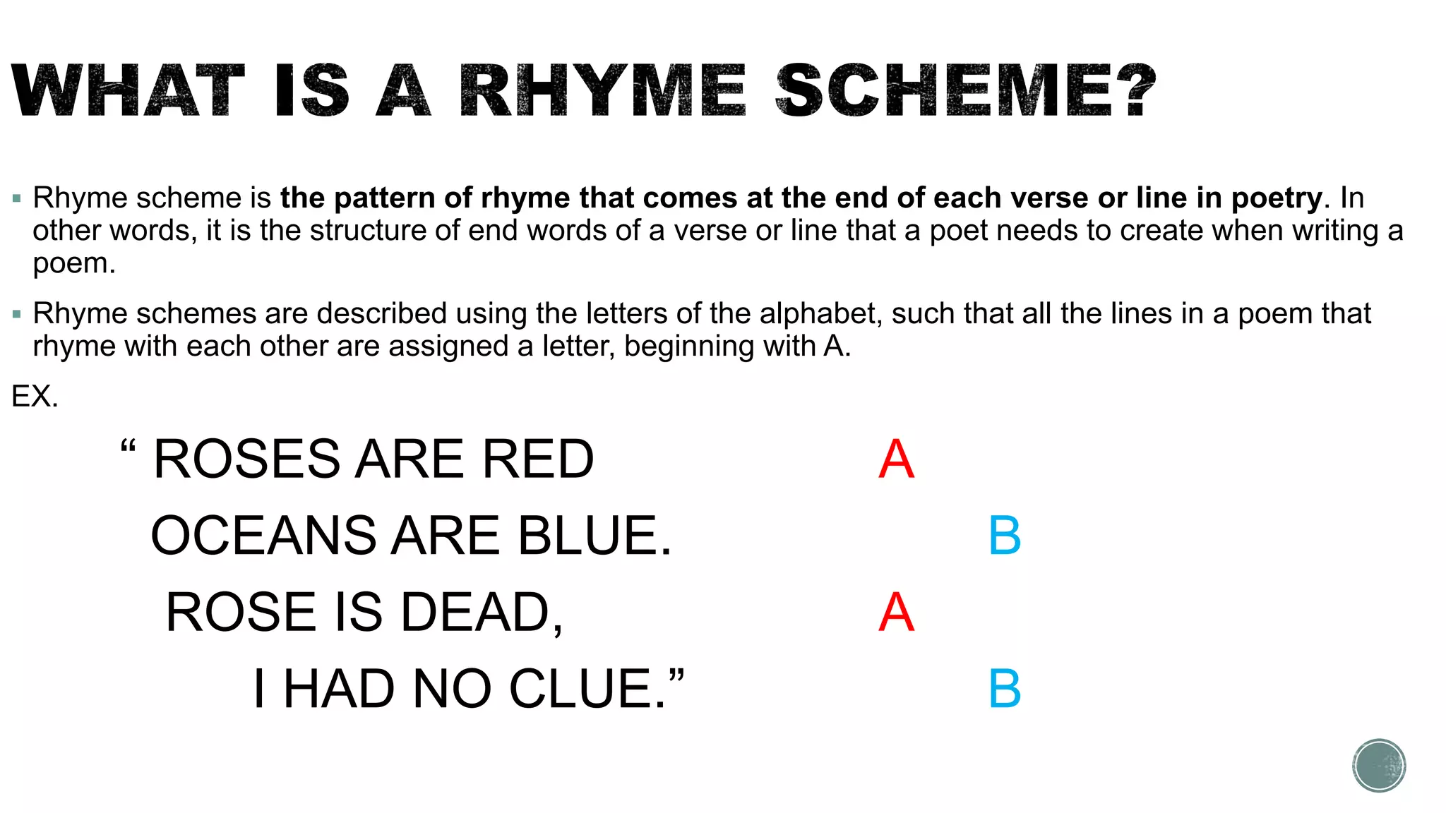 RHYME AND RHYME SCHEME.pptx