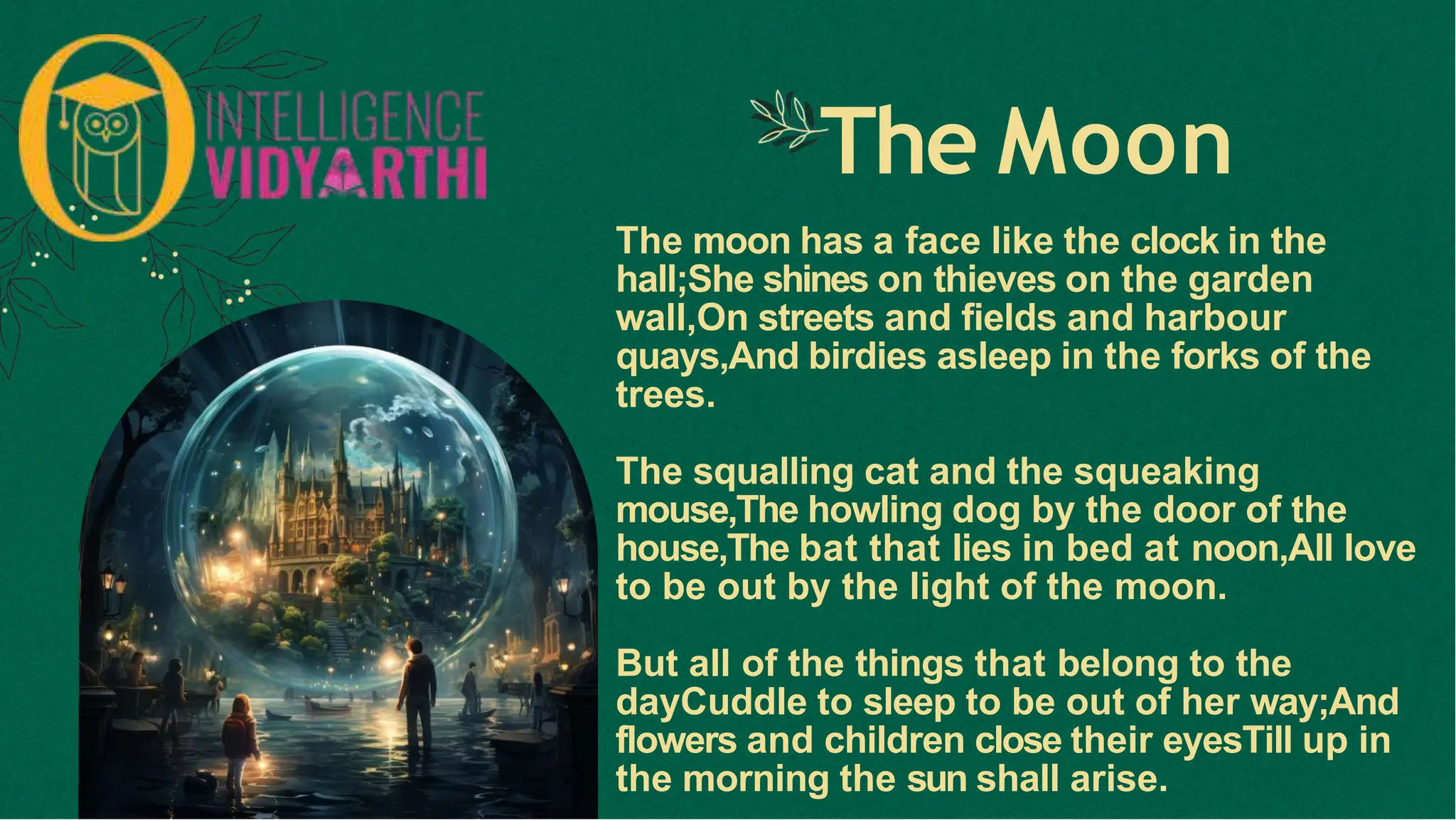 Rhyming poems for kids || intelligence vidyarthi | PPTX