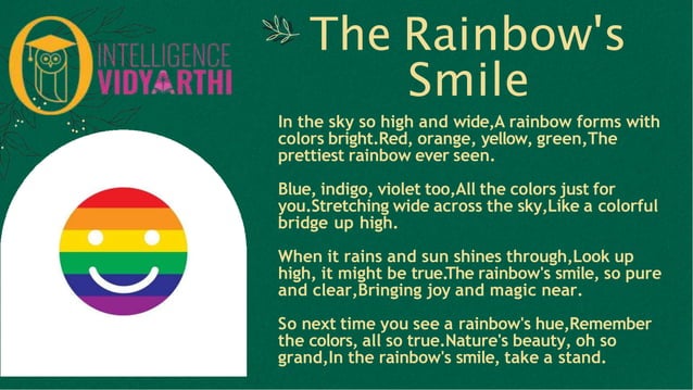 Rhyming poems for kids || intelligence vidyarthi | PPT