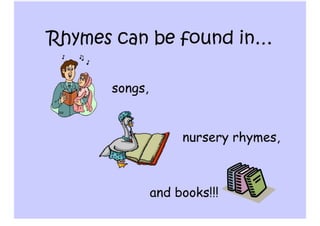 Rhyme Lesson | PPT