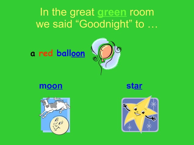 Rhyme power point goodnight moon assess 1 | PPT | Books and Literature