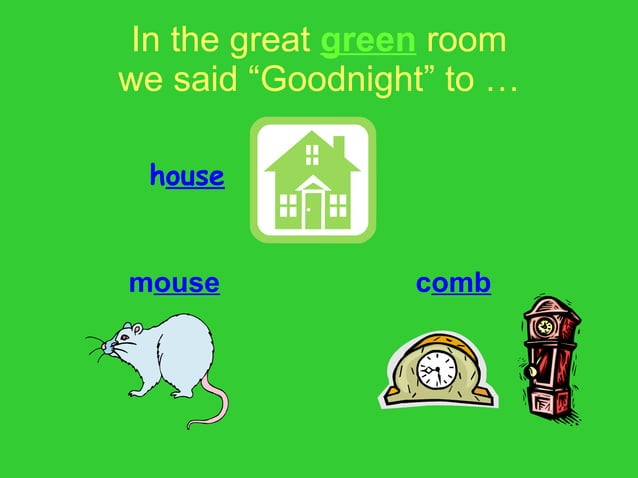 Rhyme power point goodnight moon assess 1 | PPT