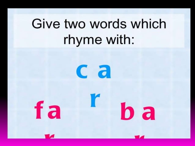 Rhymes | PPTX | Poetry | Books and Literature