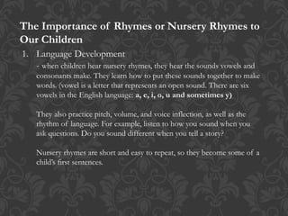 Rhymes-and-lullaby for healthcare101.pptx