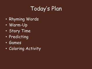 Rhyming Word Fun!! | PPTX