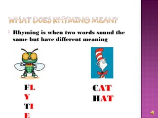 Rhyming Words2 | PPT