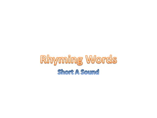 Rhyming Words | PPT