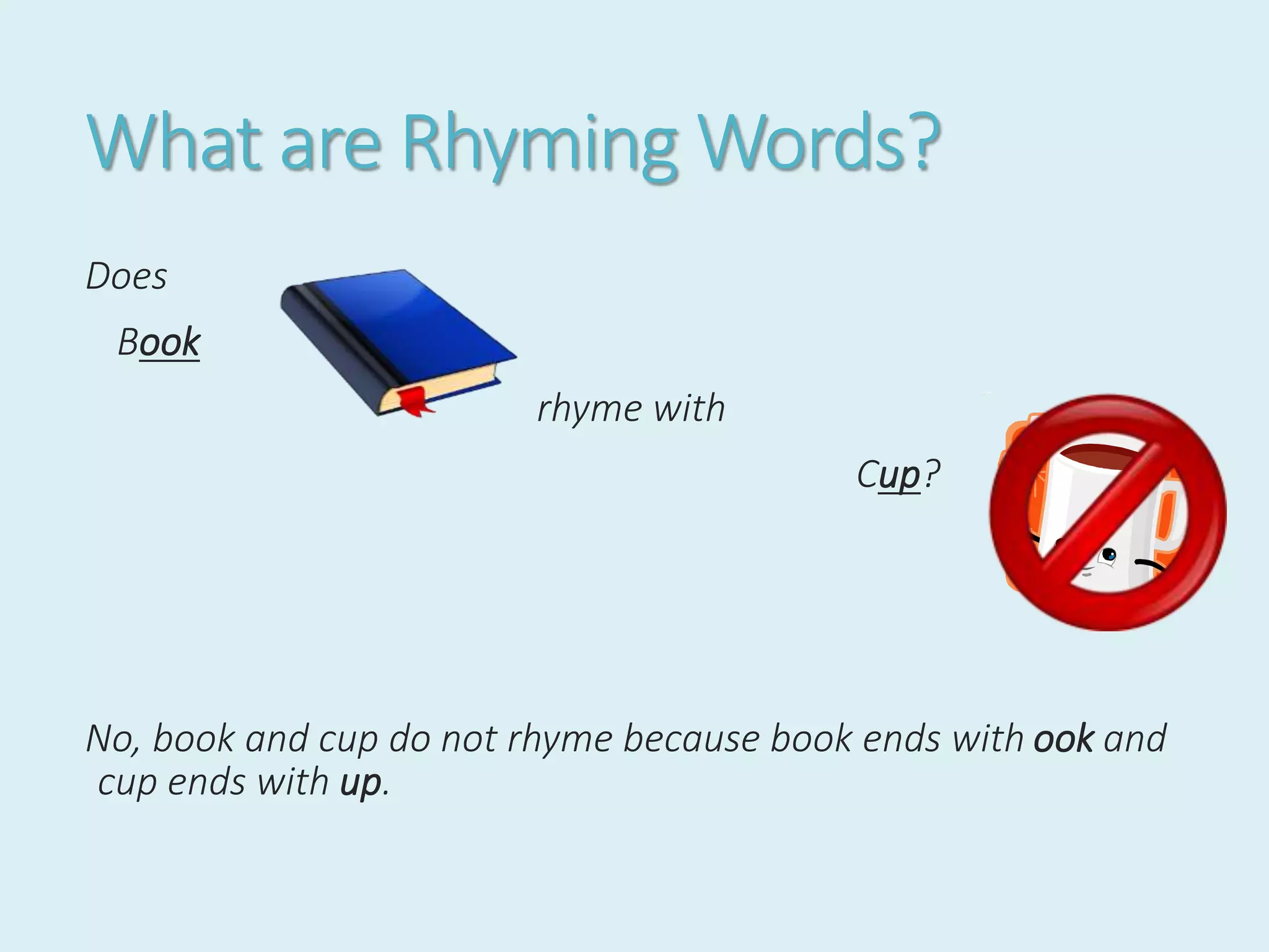 Rhyming words | PPT