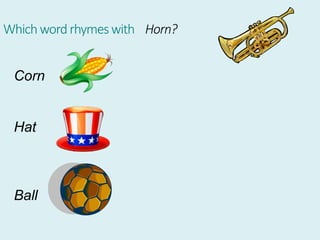 Rhyming words | PPT