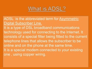 ADSL | PPT