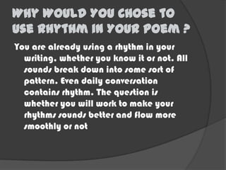 Rhythm | PPTX