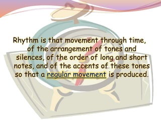 Rhythm | PPTX