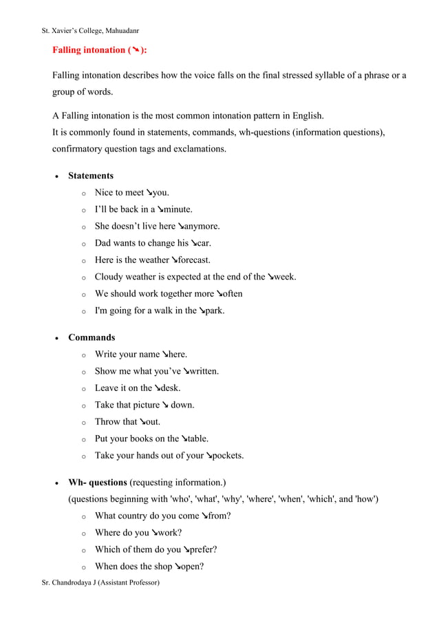 Rhythm and intonation in connected speech. | PDF