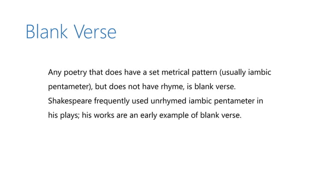 RHYTHM AND METER IN POETRY.pptx | Poetry | Books and Literature