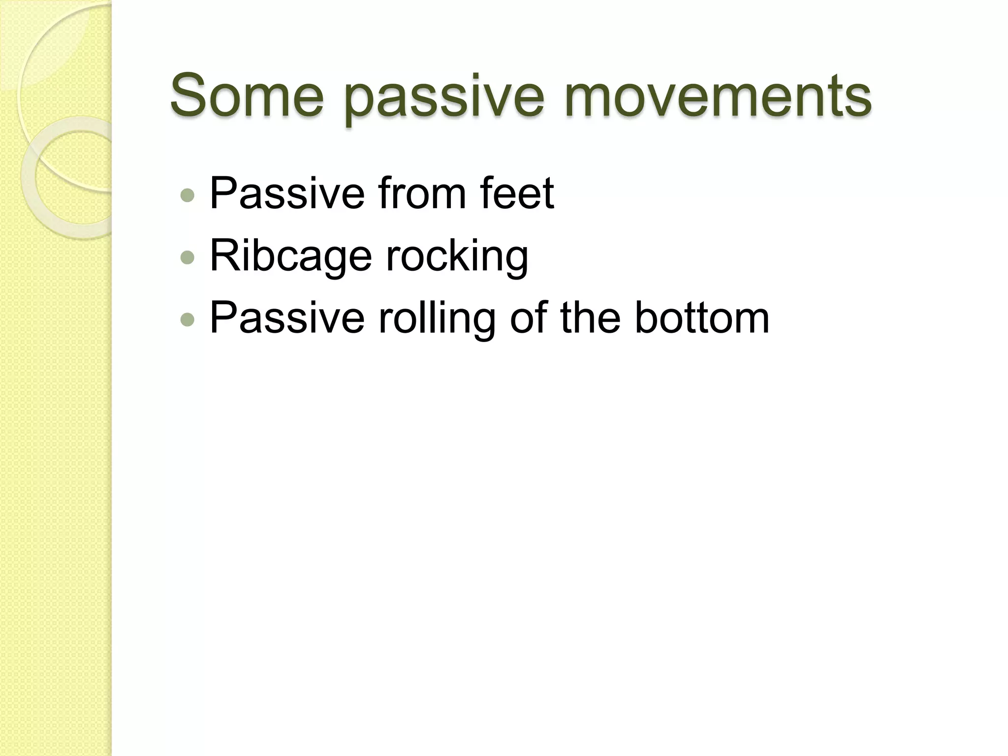 Rhythmic movement training | PPTX