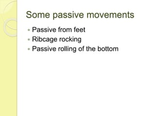 Rhythmic movement training | PPTX