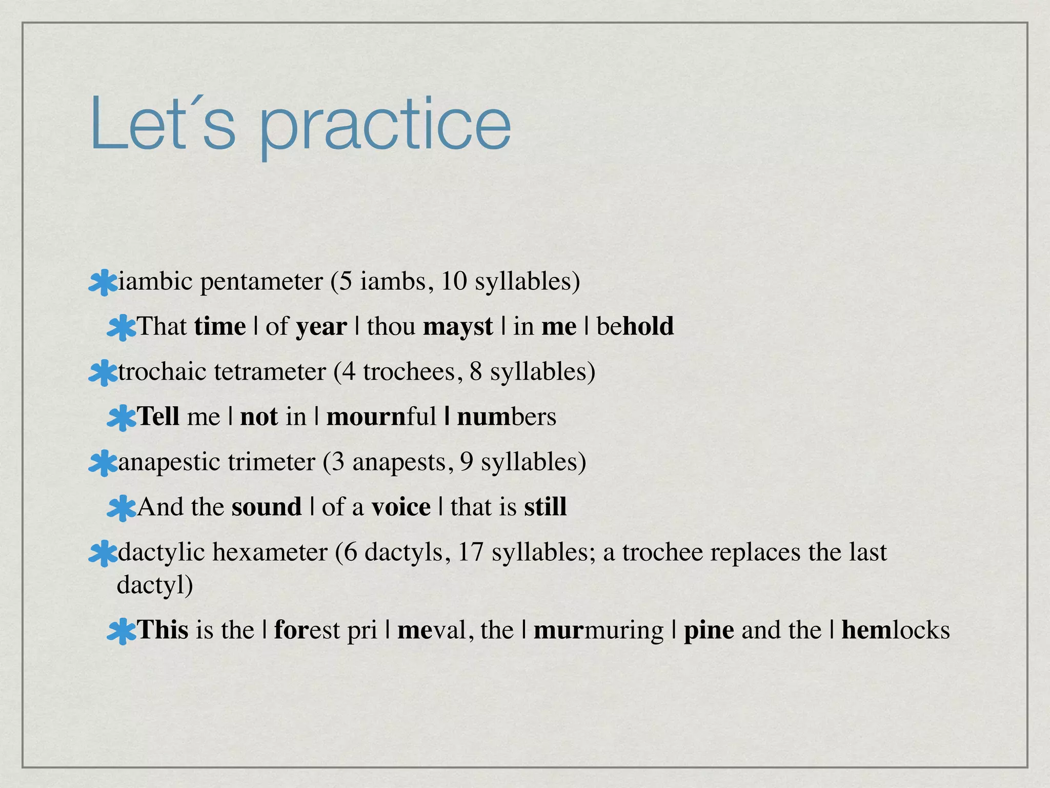 Rhythm and Meter in Poetry | PDF