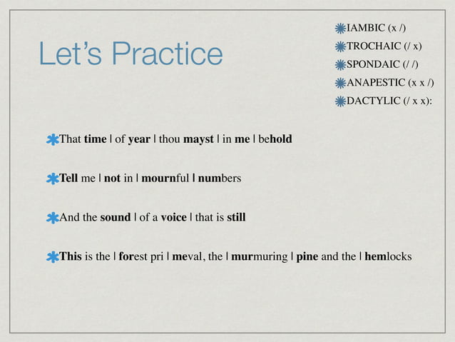 Rhythm and Meter in Poetry | PDF | Poetry | Books and Literature