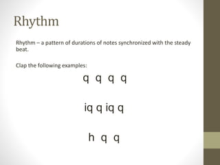 Rhythm and Meter | PPTX