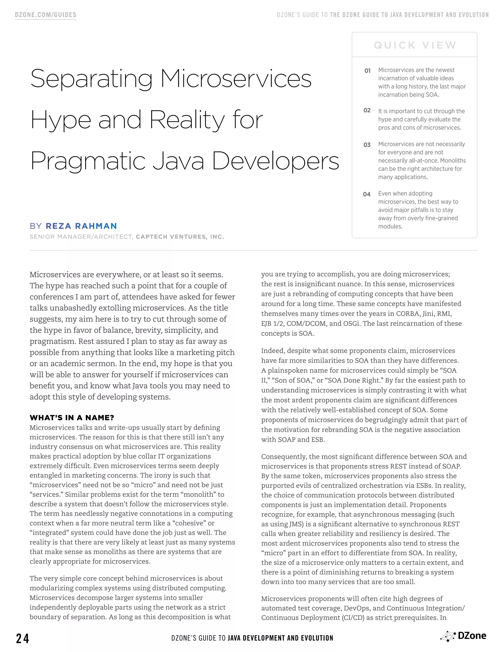 Java Development and Evolution | PDF