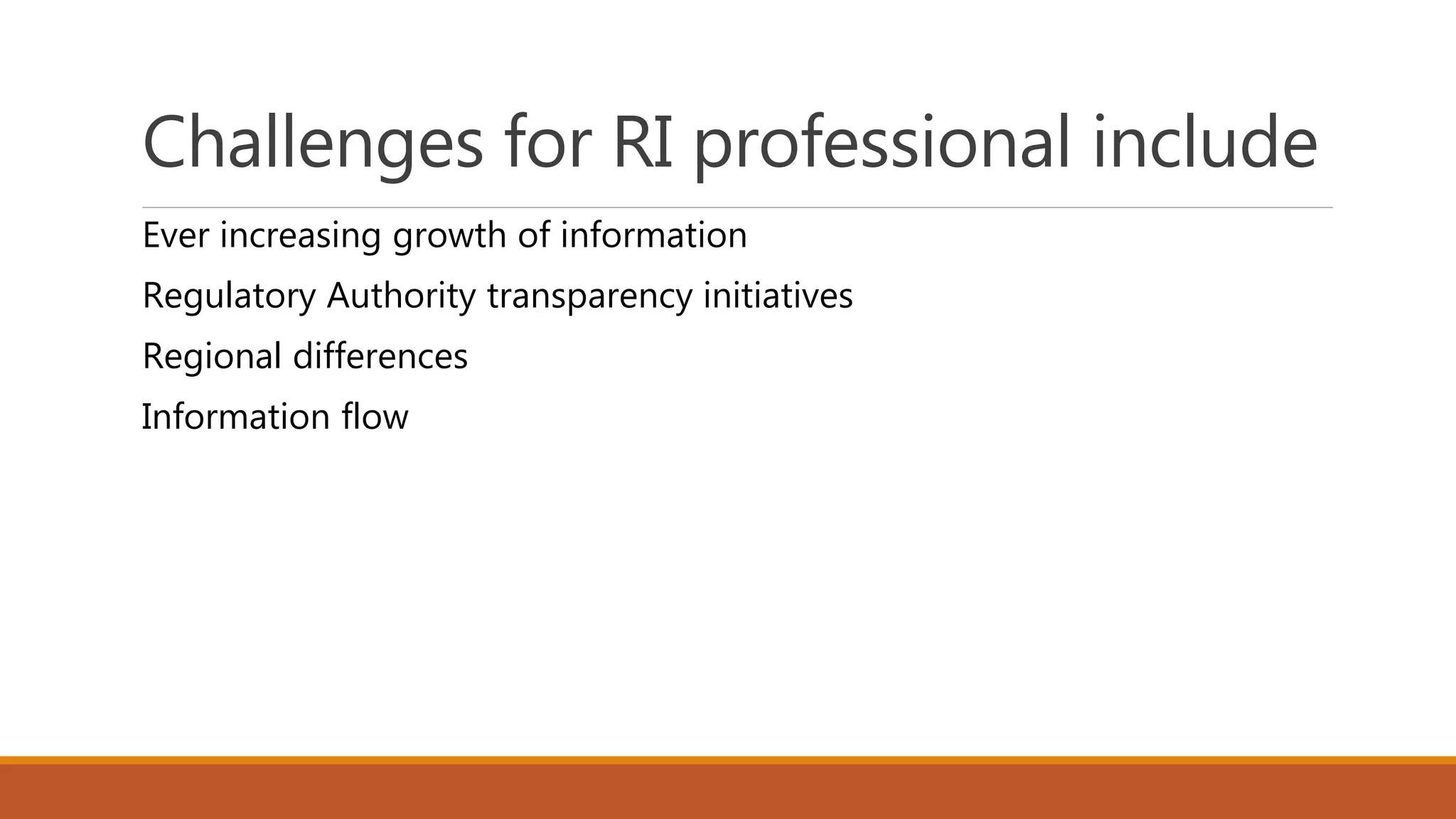 Regulatory Intelligence | PPTX